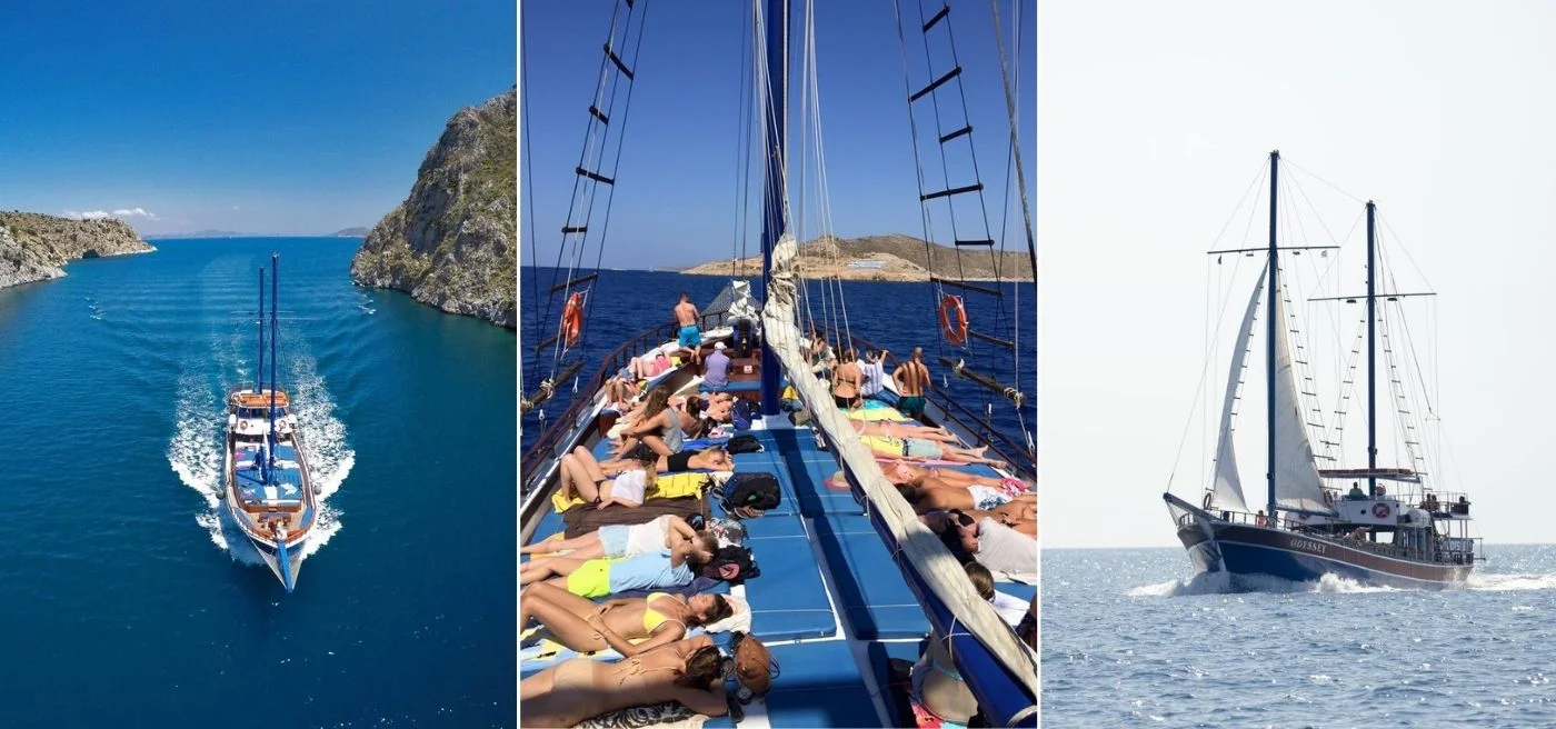 Kos 3 Insel Bootstour: Kleine Gruppe mit Mittagessen Odyssee-Bootsfahrt